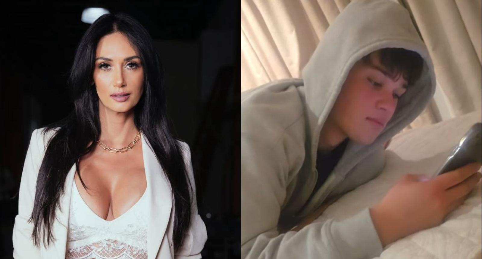 El reto de Pamela Díaz a su hijo con Manuel Neira: “Se acabó el show”